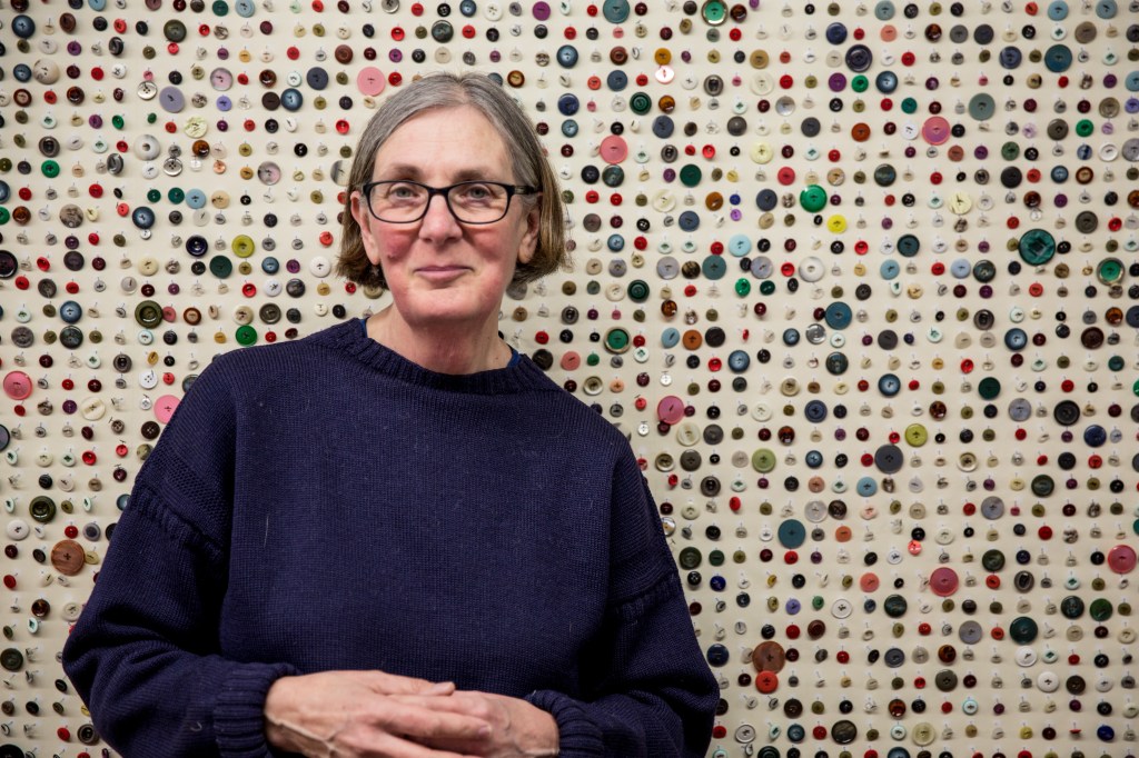 Meet the maker Tracy Kendall designer of extraordinary original wallpapers.