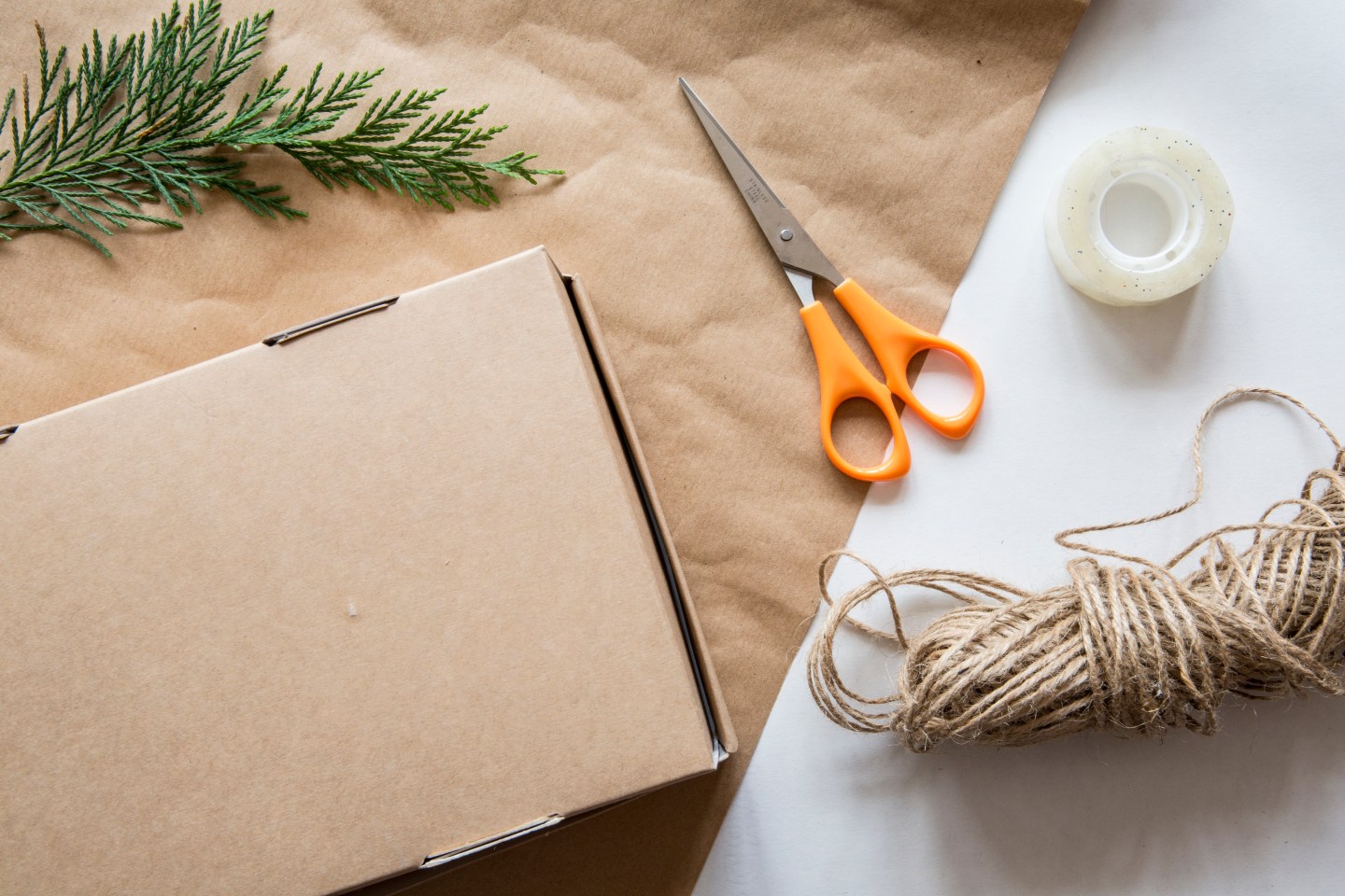 Potato Printed Wrapping Paper